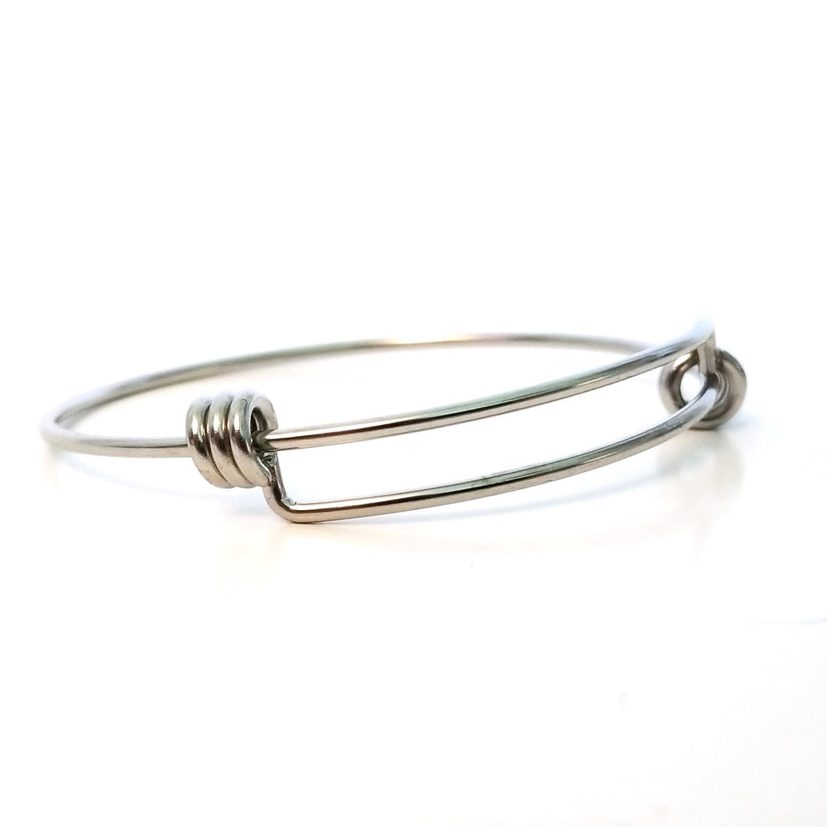 Adjustable Bangle, 1.7mm thick Stainless Steel Expandable Bracelets, B ...
