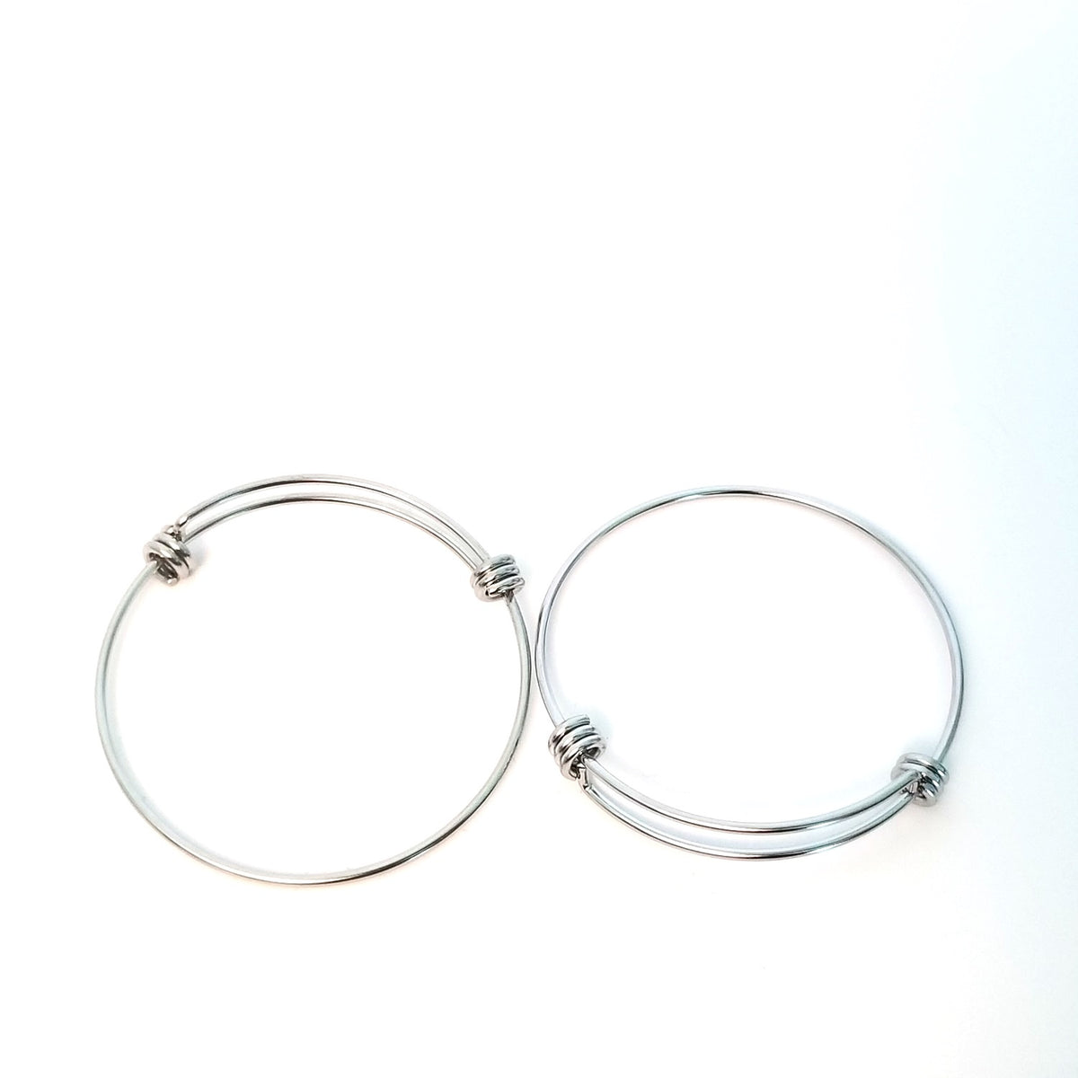 Adjustable Bangle, 1.7mm thick Stainless Steel Expandable Bracelets, B ...