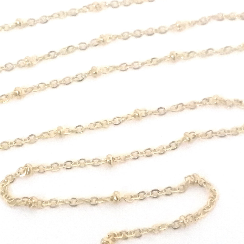 Gold Stainless Steel Fine Chain, 2x1.5mm Links, Soldered Closed, Bulk ...